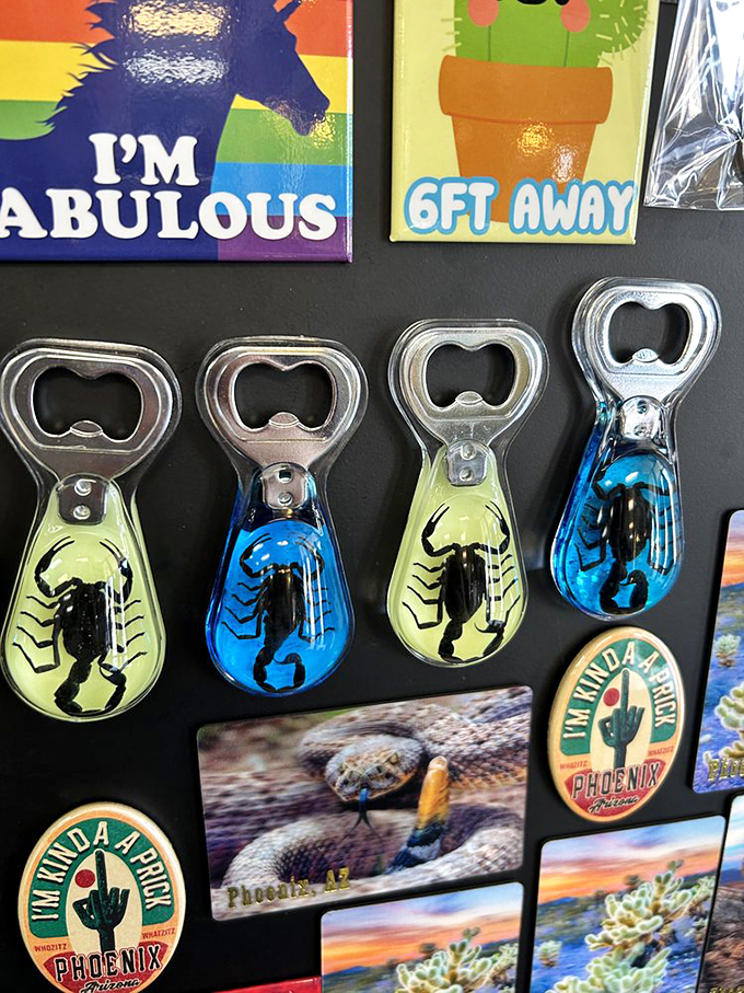 These scorpion bottle openers aren't just tools&mdash;they're conversation starters that bring desert charm to happy hour.