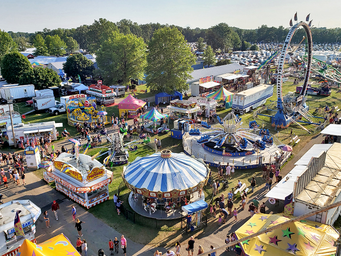 "Spin me right round! Medina's county fair is a whirlwind of nostalgia, cotton candy dreams, and rides that'll make you question gravity."