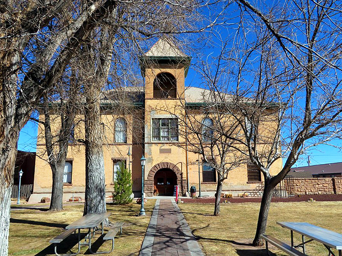 History buff's paradise or time traveler's pit stop? The Navajo County Historical Society Museum is a treasure trove of yesteryear. Photo credit: AndreAWS