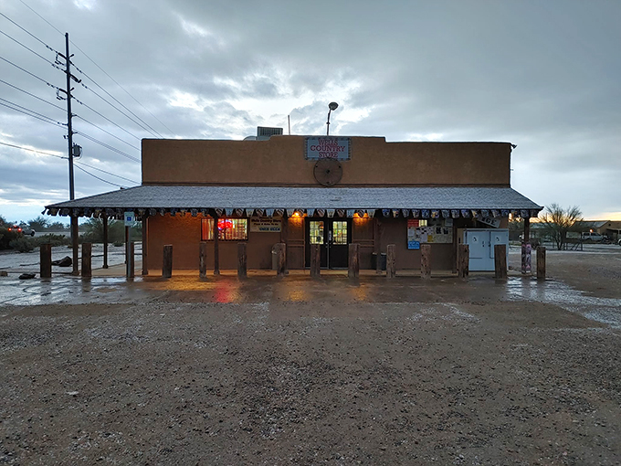 When the sun goes down, the fun heats up! Wells Country Store becomes a twinkling oasis of good times and great eats.