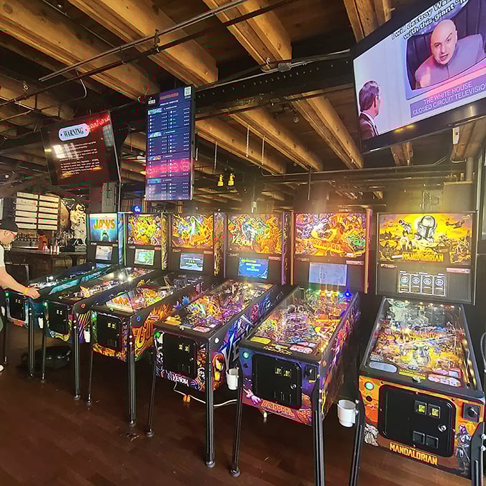 Pinball wizards, your kingdom awaits! These machines aren't just games, they're works of art that happen to light up and go 'ding'.