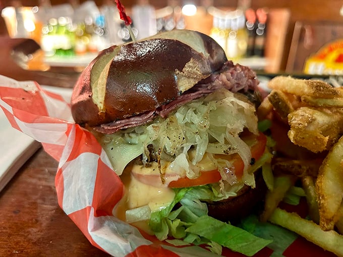 Schu Burger When a burger looks this good, you know you're in for something special.