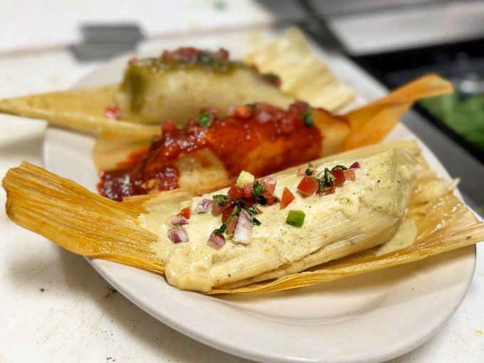 Tamales so good, they'll make you say "Holy Mole!" These little packages of joy at 5th Avenue Cafe are like edible presents for your taste buds. Photo credit: 5th Avenue Cafe Phoenix, AZ