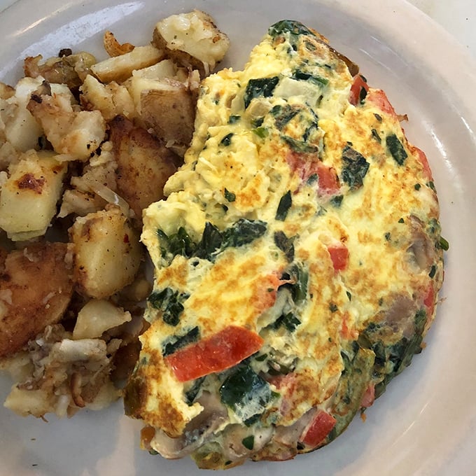 Who says healthy can't be heavenly? This veggie frittata is so colorful, it could double as modern art – if modern art was delicious and packed with vitamins.