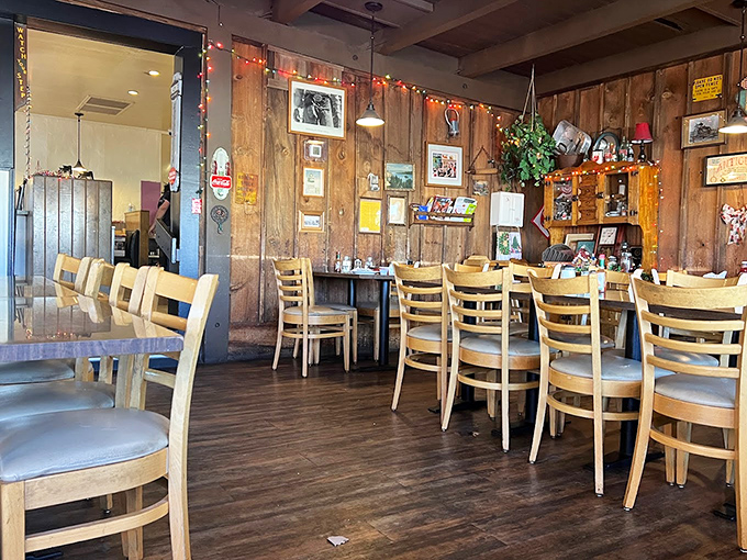 Where every table tells a story and every bite is a page-turner. Miz Zip's dining room is cozy, inviting, and ready for your next chapter.