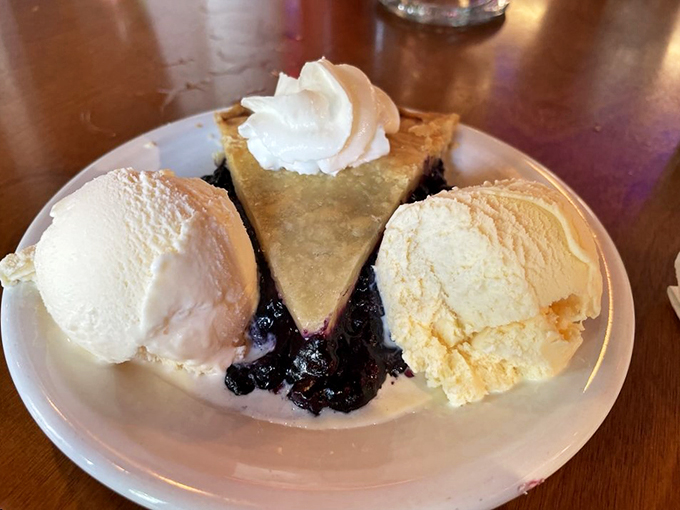 7. blueberry pie