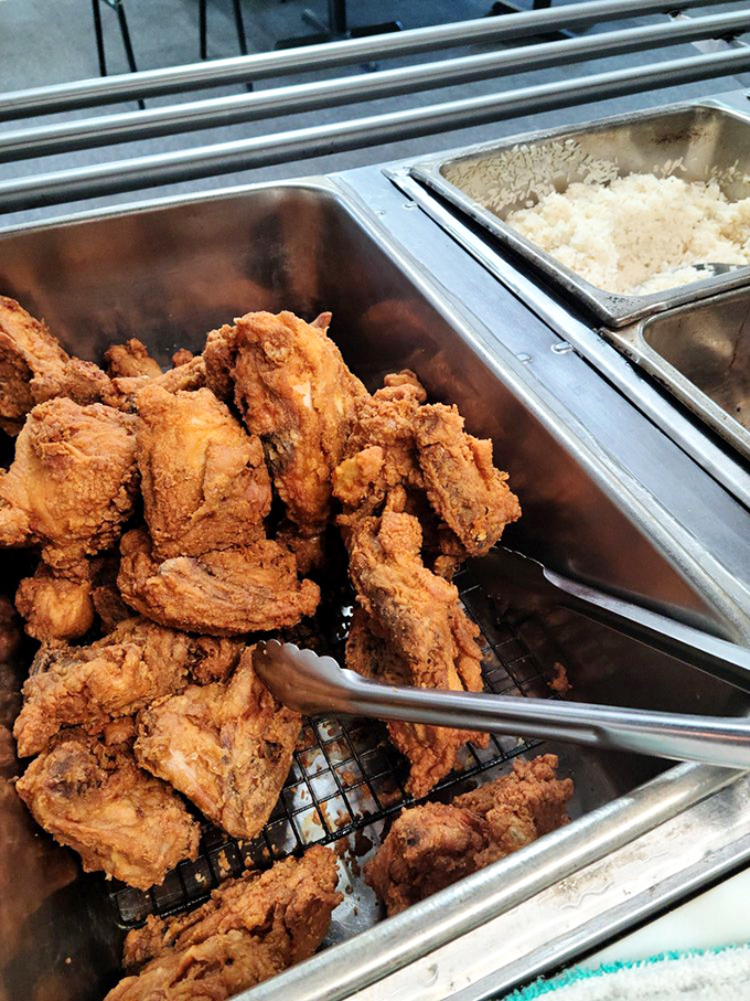 Behold, the crown jewel of Southern cuisine! This fried chicken is so good, it might just make you want to write a country song about it. Photo credit: Alexandrea A.