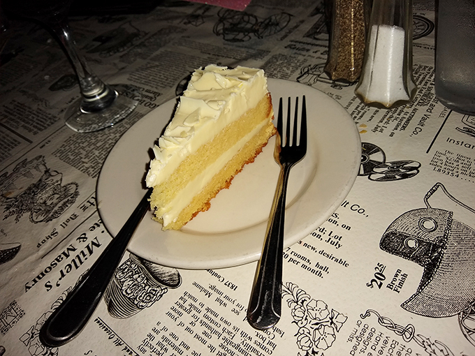 This lemon cake is brighter than Florida's sunshine. One bite and you'll be doing the "dolce vita" dance in your seat. Photo credit: Joel Tedder