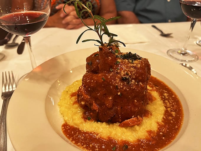 Behold, the ossobuco&mdash;a dish so tender, it practically melts at the mere mention of a fork. Comfort food that speaks fluent Italian.