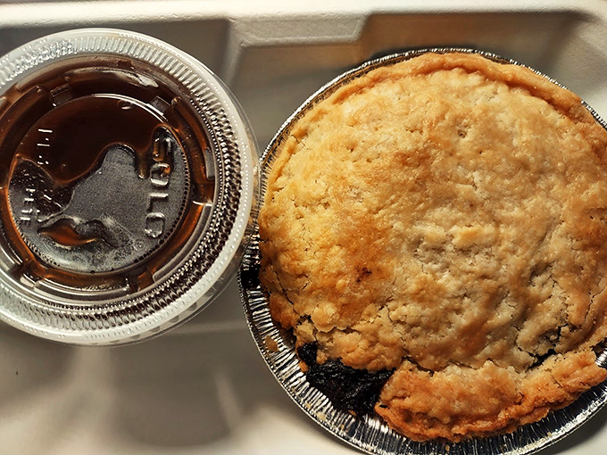 This isn't just a pie, it's a work of art. If Michelangelo sculpted comfort food, this golden-crusted beauty would be his masterpiece.