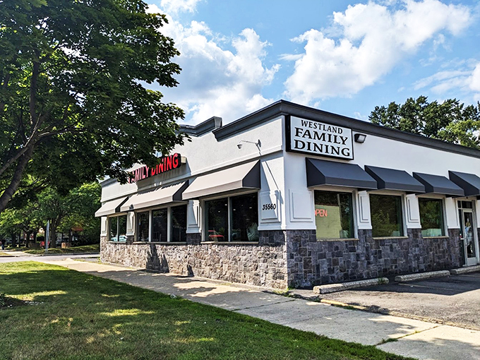 Westland Family Dining stands proud, a beacon of home-cooked goodness. It's not just a restaurant but a local landmark of deliciousness.