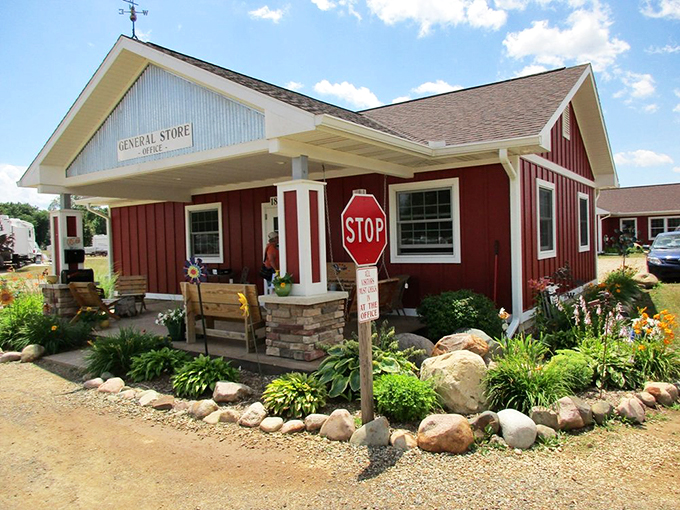 General store or turkey treasure trove? Why not both! It's like your childhood memories got a poultry-themed makeover.