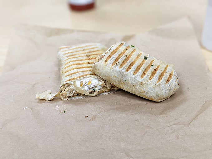 Meet the James Dean of wraps - cool, rebellious, and irresistible. This grilled wonder is causing quite the stir in Tampa's culinary scene. Photo credit: Connor Tumbleson