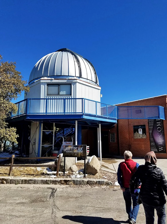 Galactic disco fever! Kitt Peak's observatories light up the night like interstellar dance floors. Time to boogie with the stars!