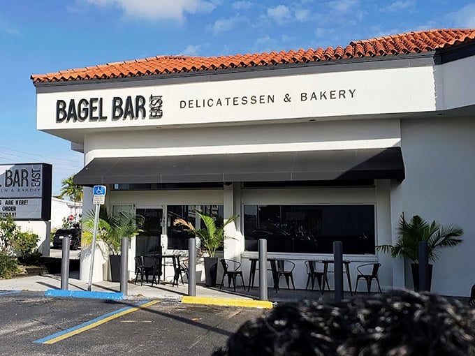 Bagel Bar East: Where old-school meets new cool. This hip North Miami spot is turning bagels into an art form.