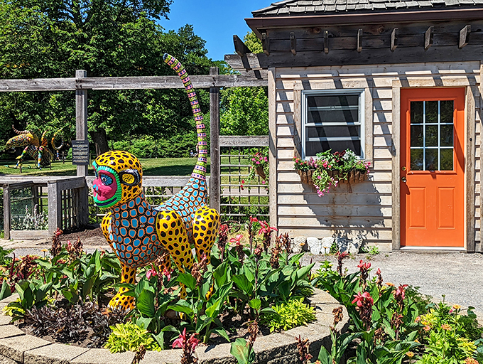 Welcome to the jungle... if the jungle went to finishing school. This garden's got more style than a fashion week runway. Photo credit: Margaret Mudjer