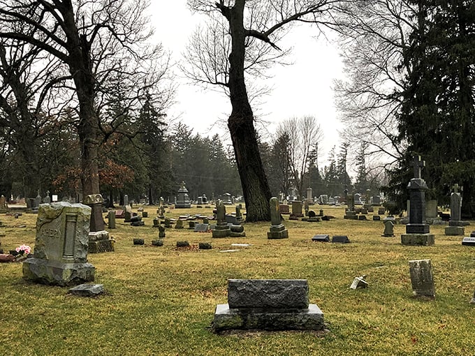 These residents have real estate agents in the afterlife saying, "Location, location, location!"