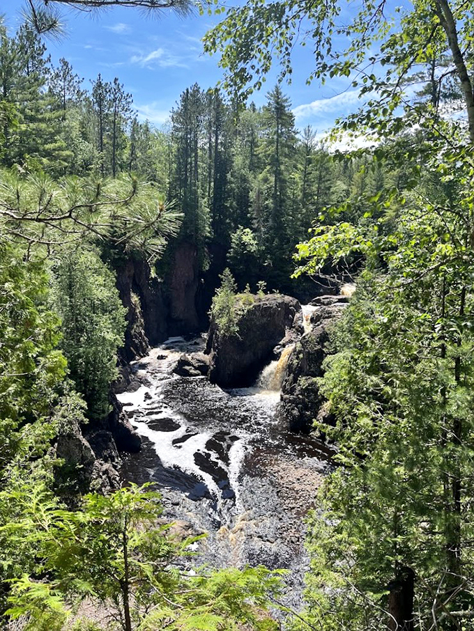 Copper Falls: Where the water falls and your jaw drops. Nature's own thrill ride, no harness required (but maybe stick to the trails).