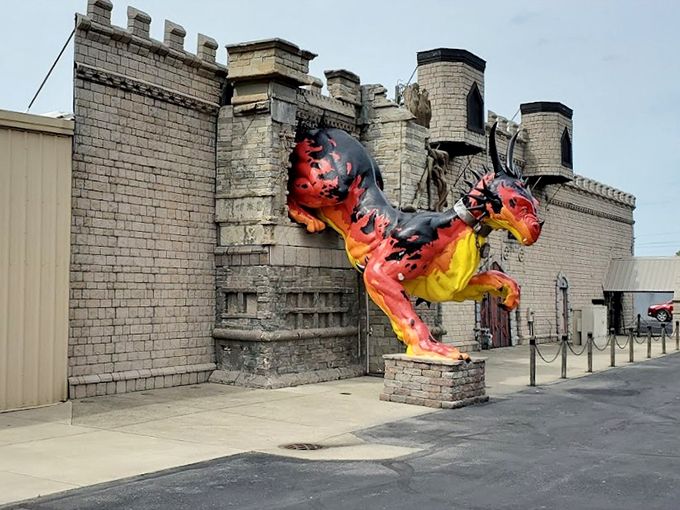 "Dragons and castles and thrills, oh my! Ghostly Manor's fiery guardian promises spine-tingling adventures for the young and young-at-heart."