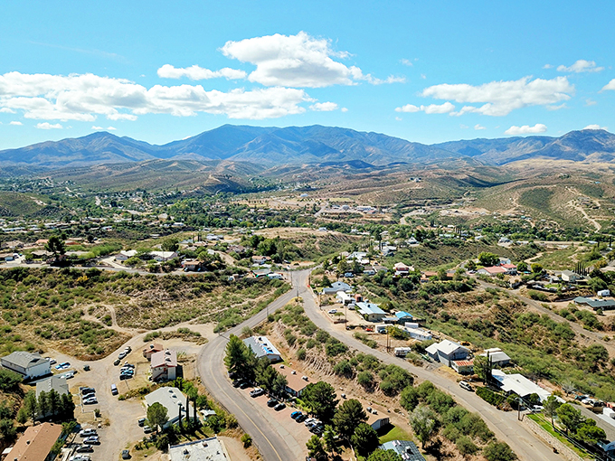 Globe's main street: A copper town that's pure gold. This view could be a postcard from Arizona's mining heyday.