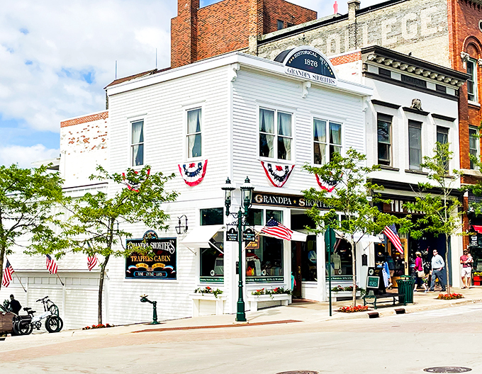 Grandpa Shorter's: A treasure trove of Michigan memories. It's like your cool uncle's attic, but everything's for sale.