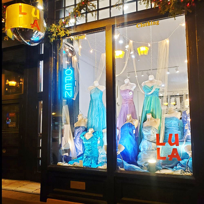 Lula's: Where every hanger holds a piece of fashion history! Step in, and step out as a walking work of art.