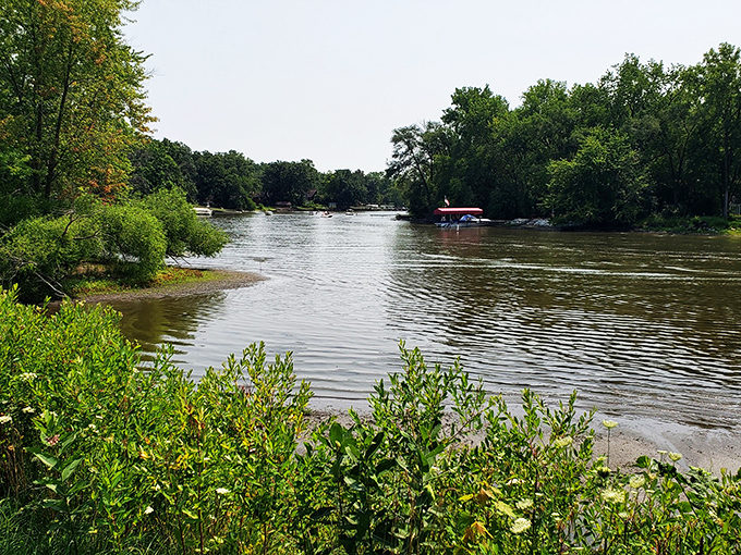 "Lake Defiance lives up to its name, boldly beautiful in any season. Winter transforms it into a frosty wonderland."