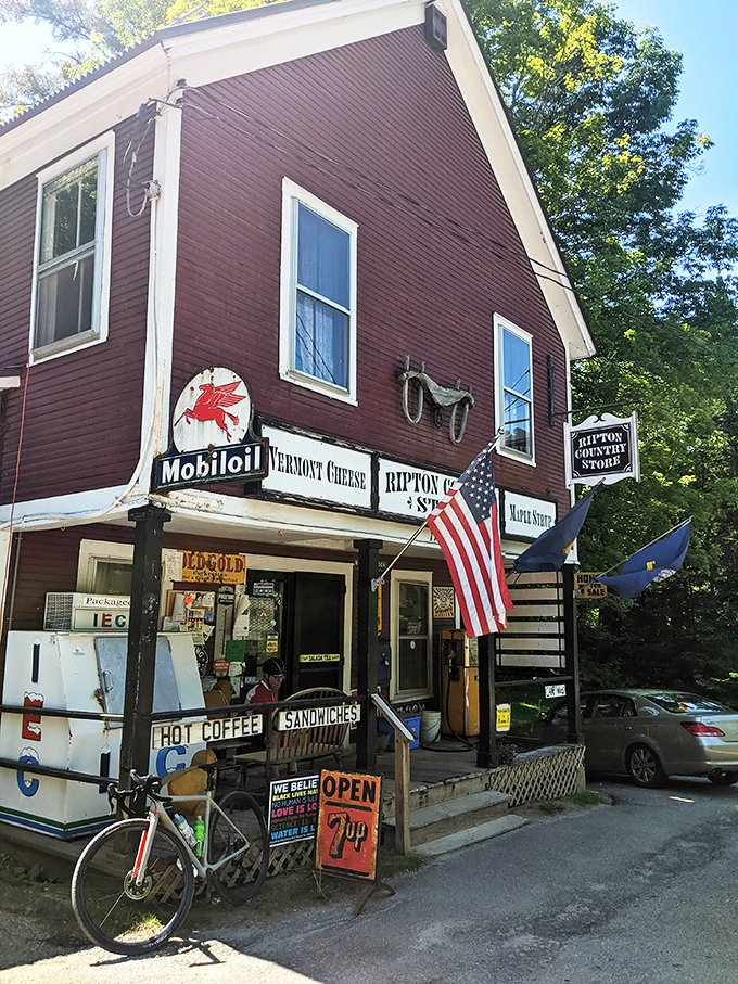 Ripton Country Store: Where vintage charm meets modern convenience. It's like stepping into a time machine, but with better snacks.