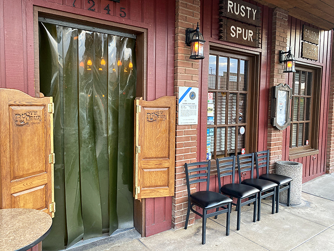 Rusty Spur Saloon: Where the Old West lives on. Saddle up to the bar and prepare for a boot-scootin' good time!