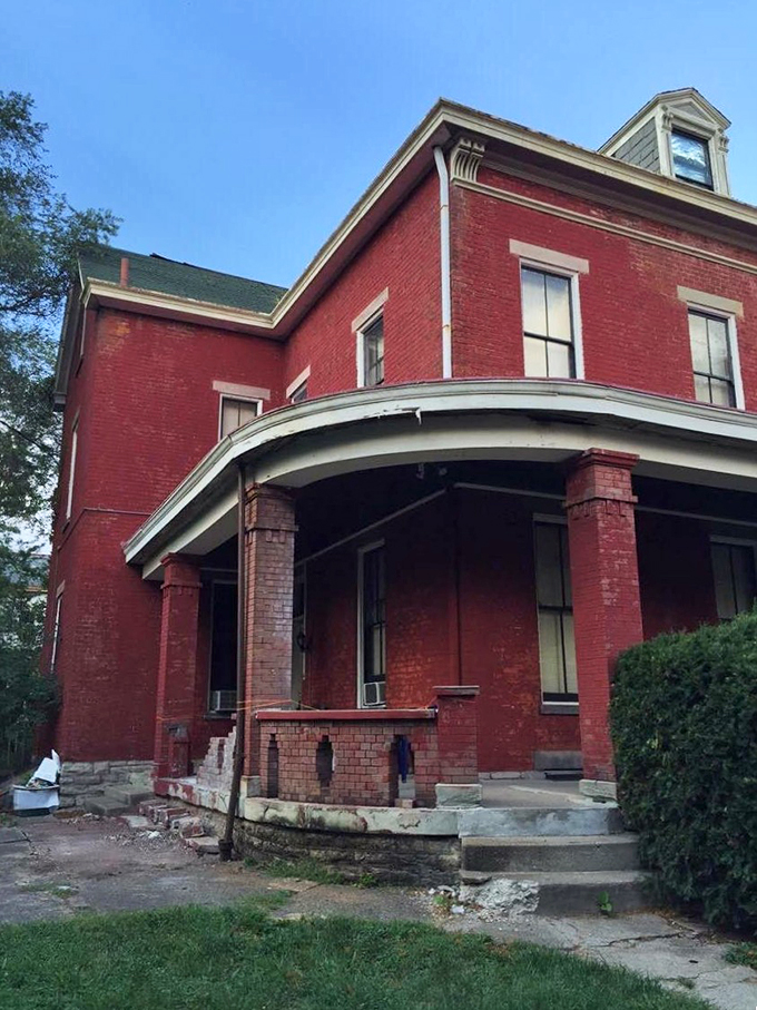 Holy haunted houses, Batman! This former rectory looks like it could give the Bates Motel a run for its money.