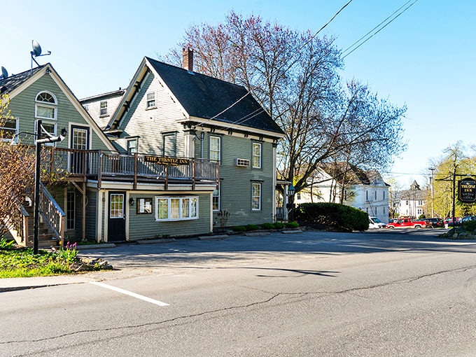The Thistle Inn: Where history and haute cuisine have a delicious love child. Boothbay Harbor's gem serves up charm by the plateful.