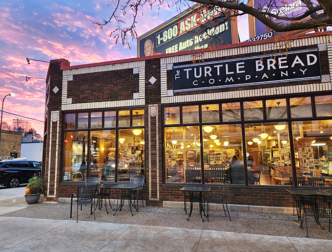 Slow and steady wins the taste race! Turtle Bread's warm glow invites you into a world where carbs are king and crusty is a compliment.