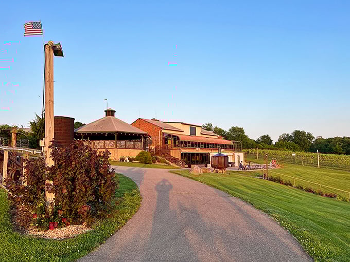 Vinoklet's wine pyramid: Because sometimes, you need a monument to vino. Indiana Jones would approve (and probably take a sip).