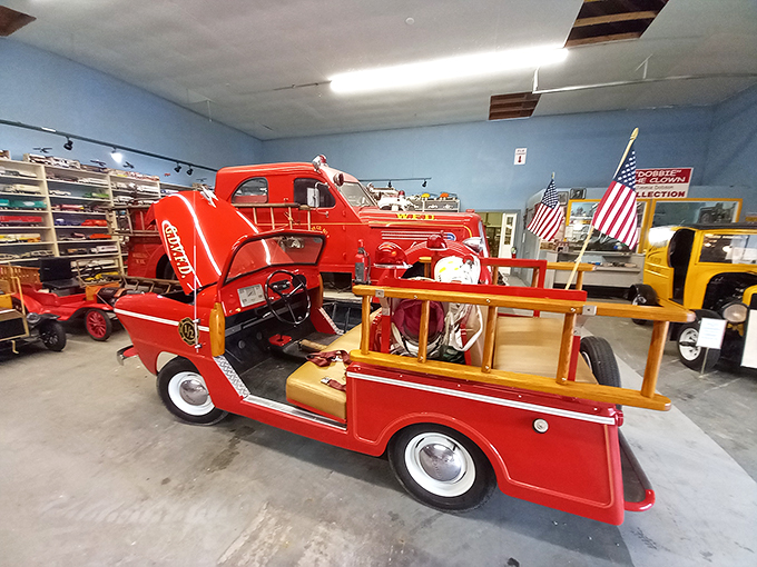 "Toy story meets blazing heroes! From wind-up wonders to full-sized fire engines, this museum is a nostalgic inferno of fun." Photo credit: Patricia Doerr