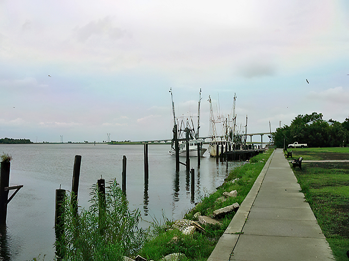 Apalachicola's working waterfront is a feast for the senses. Can you smell the fresh seafood and salty air?