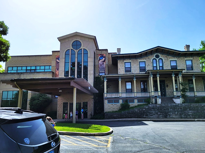 No need for time travel - just step inside this architectural beauty to journey through millions of years of Earth's history.