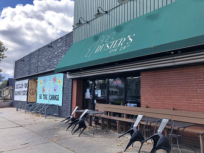 Comfort food with a conscience! Buster's proves that great taste and great values can go hand in hand. Photo credit: John W.