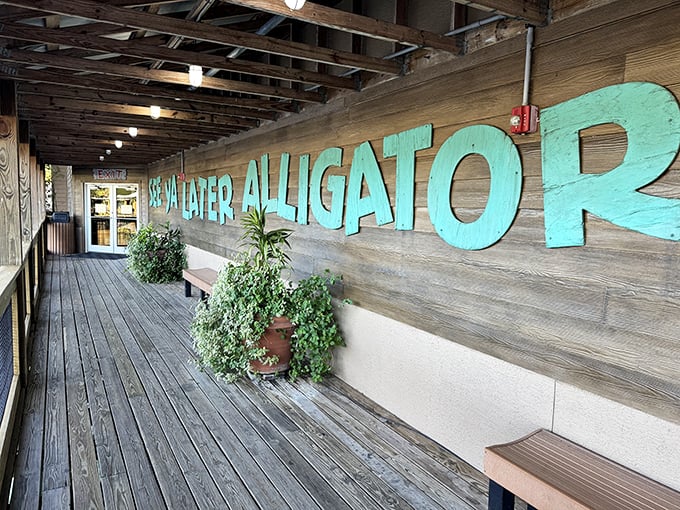 Where scaly meets silly. Gator fans, prepare for a chomping good time in souvenir paradise!