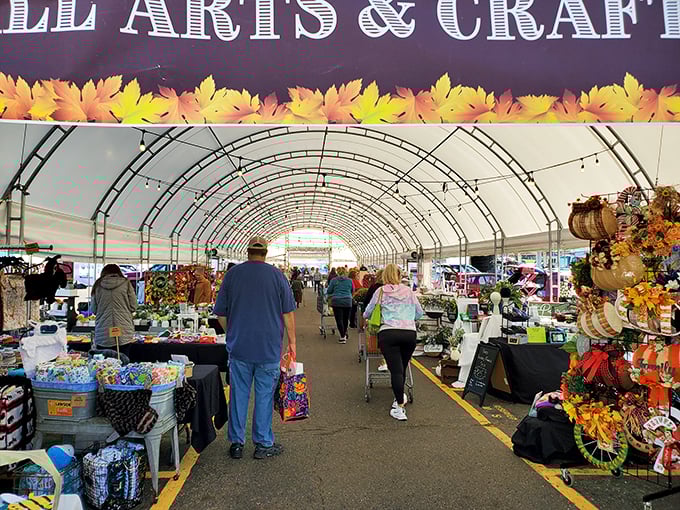 Lost in a sea of treasures! Hartville's vast market might require a GPS, but the thrill of the hunt is worth it.