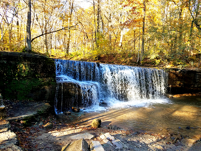 Hidden Falls: Nerstrand's worst-kept secret. A cascade of beauty that's worth every step of the hike. Photo credit: Brittni Dye