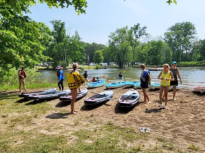 Nature's playground! Whether you're into paddling or lounging, Pleasant Hill has a spot just for you