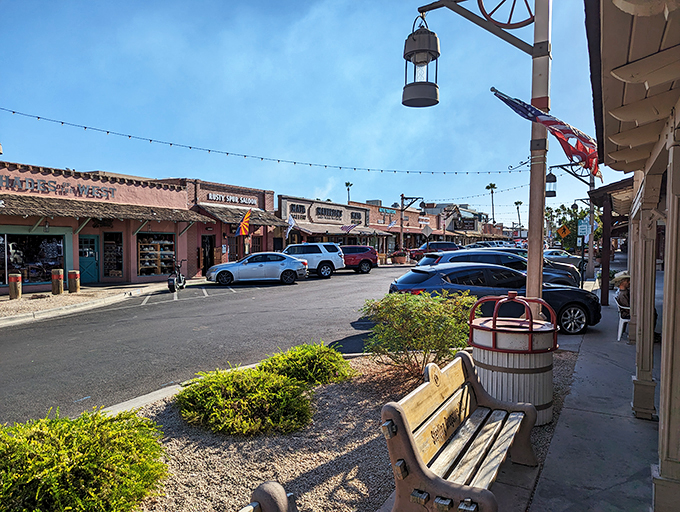 The Rusty Spur's lively interior: Part honky-tonk, part museum, all fun. It's like "Cheers" went country and invited everyone to the hoedown.