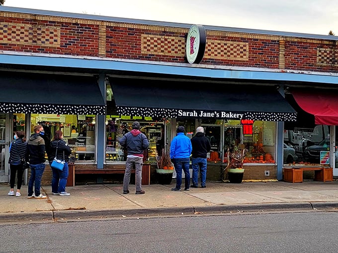 Sarah Jane's: The line out the door isn't a queue, it's a pilgrimage. Join the faithful for some seriously heavenly treats. Photo credit: Mohammed Aldawood