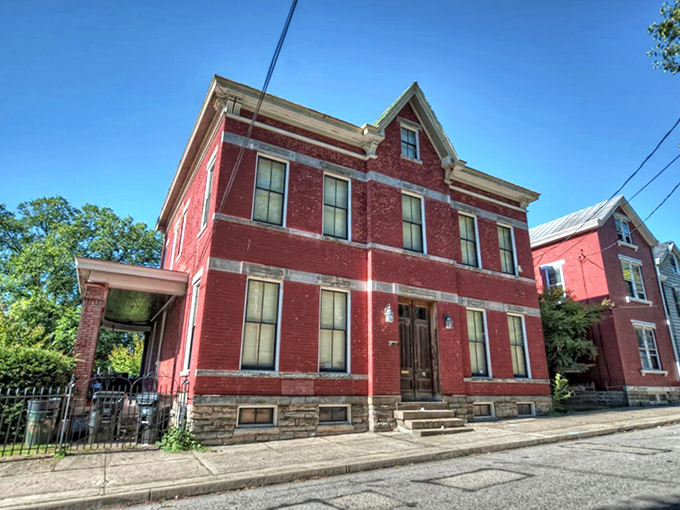 Ghostly tales and Gothic style. It's like someone took a Tim Burton sketch and turned it into a real building.