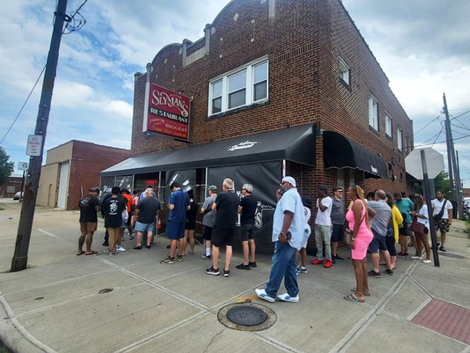 7b. slymaThe Colosseum of corned beef! Slyman's sandwiches are so epic, they should come with their own theme music.