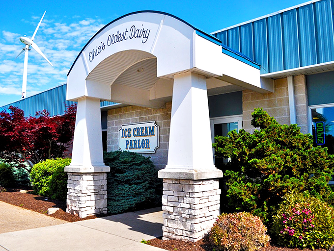 From horse-drawn wagon to happiness-driven parlor. Toft's proves good things come to those who churn.