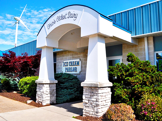 From horse-drawn wagon to happiness-driven parlor. Toft's proves good things come to those who churn.