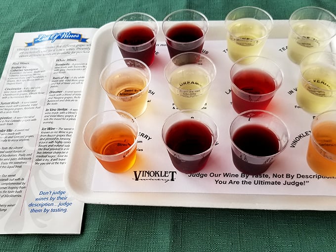 Red, white, and view! Vinoklet's outdoor space is perfect for sipping, stargazing, and pretending you're in wine country (you are!).