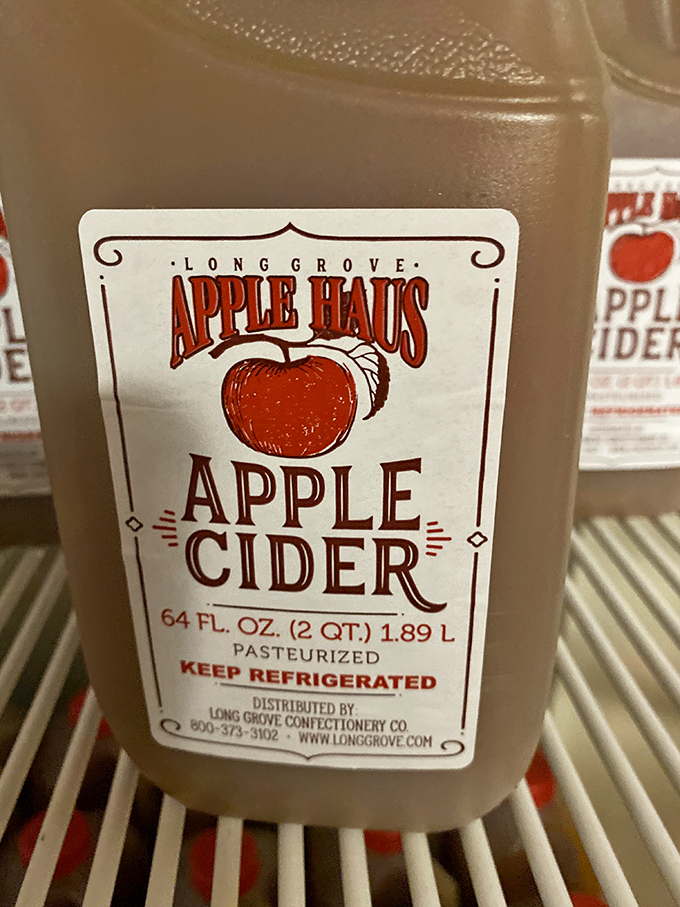 Liquid gold in a jug. This apple cider probably tastes like fall memories and cozy sweaters.
