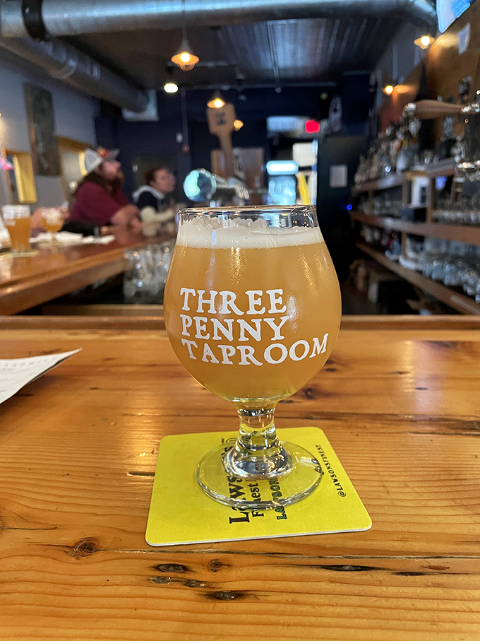 Liquid gold in a glass! This brew is so pristine, it could make a Trappist monk question his vows of silence.